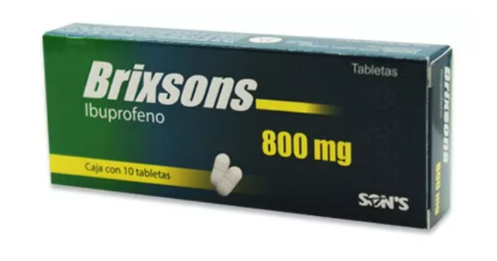 Ibuprofeno (Brixsons) 400 mg tabletas – Orkline